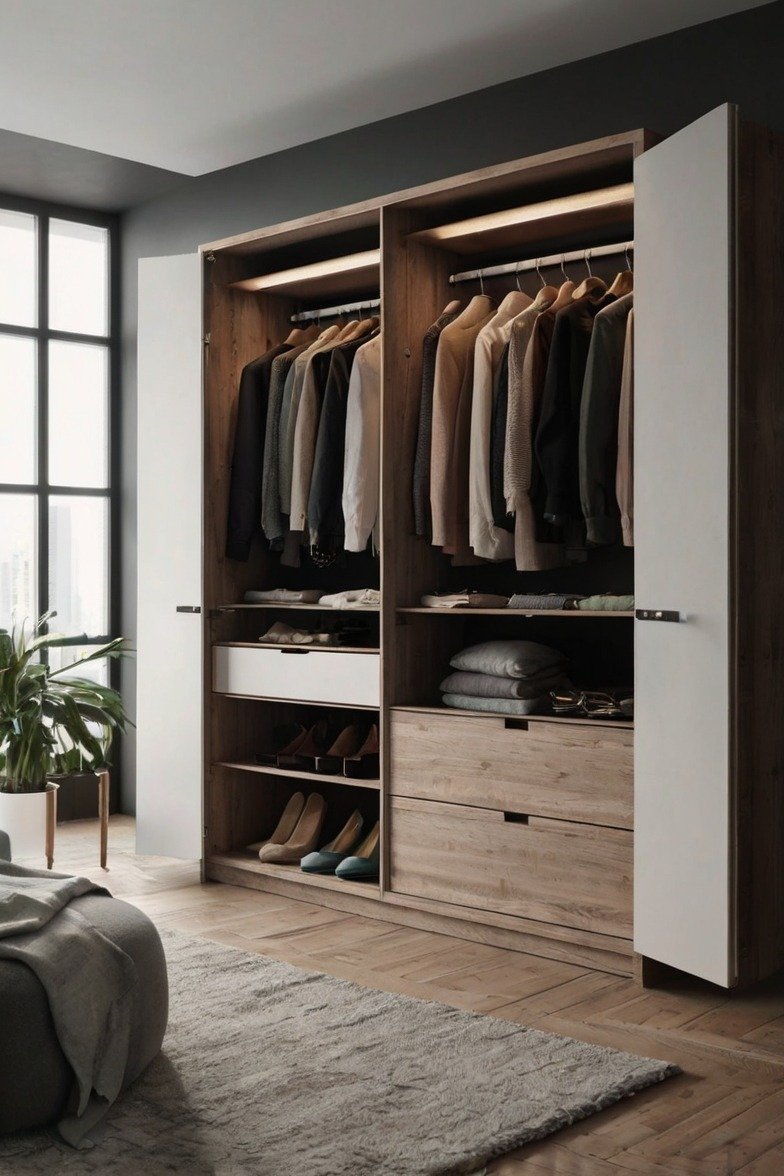 20 Elegant and Functional Bedroom Wardrobe Designs for Every Home