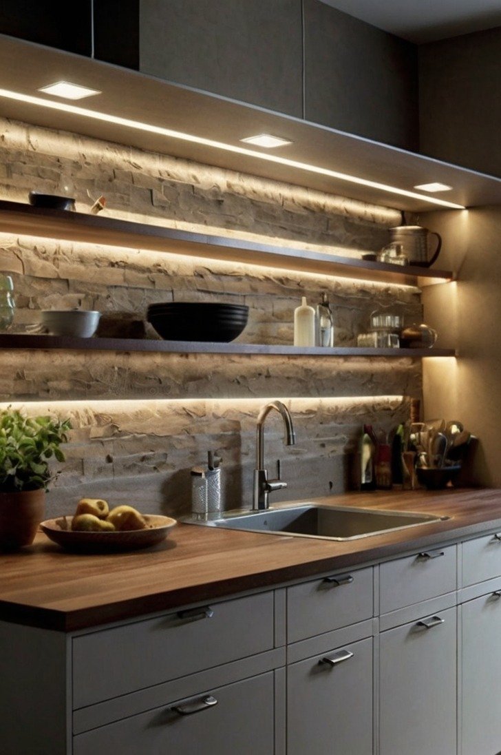 19 Creative Decor Ideas Above Kitchen Cabinets for Cooking Lovers