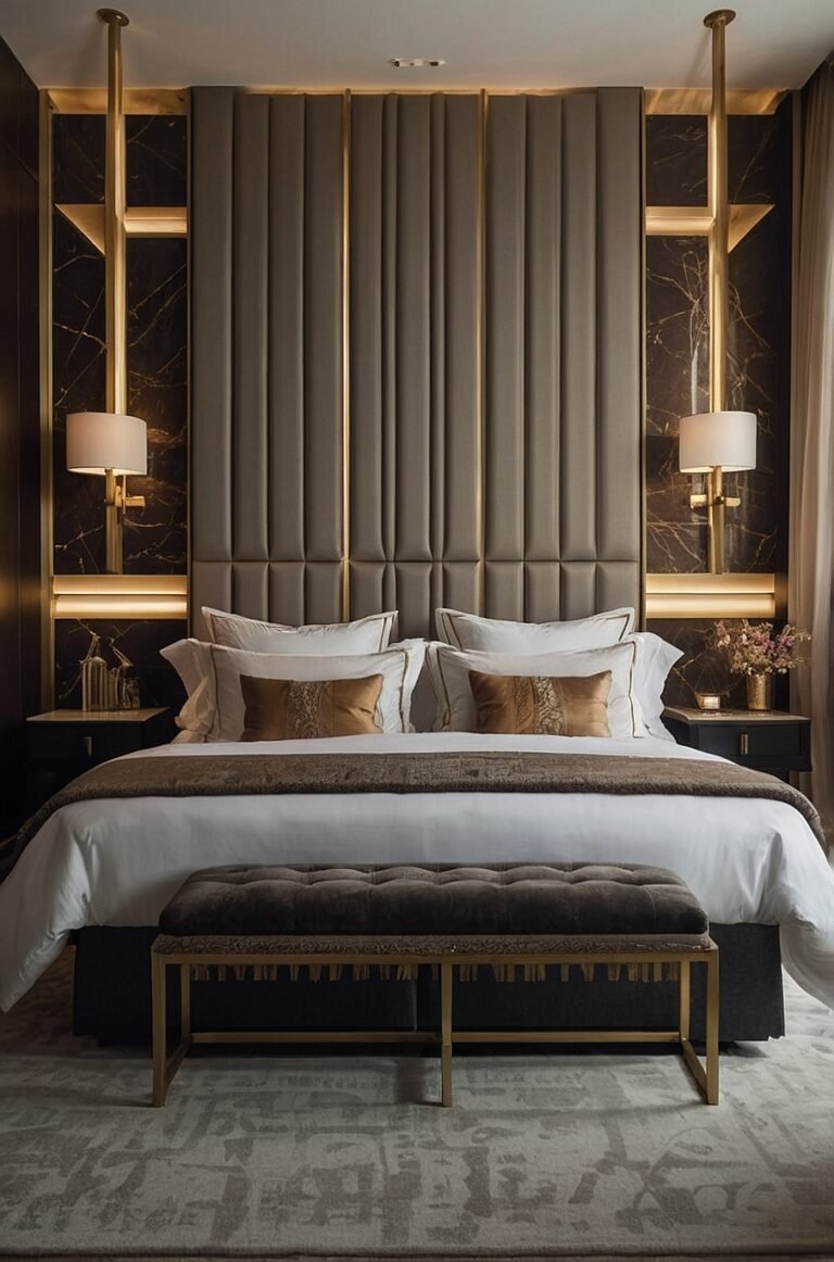 18 Stunning Bedroom Back Wall Designs | Creative Decor Ideas