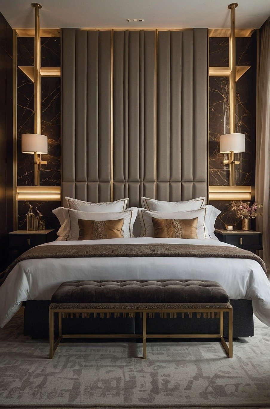 18 Stunning Bedroom Back Wall Designs | Creative Decor Ideas