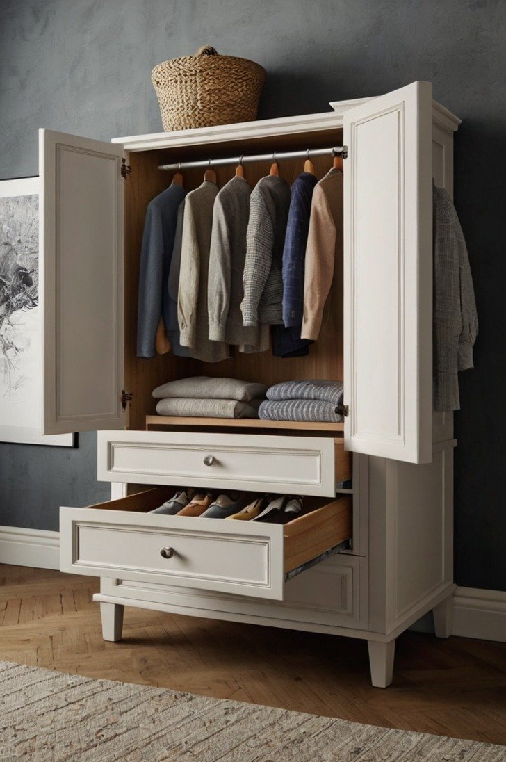 20 Elegant and Functional Bedroom Wardrobe Designs for Every Home