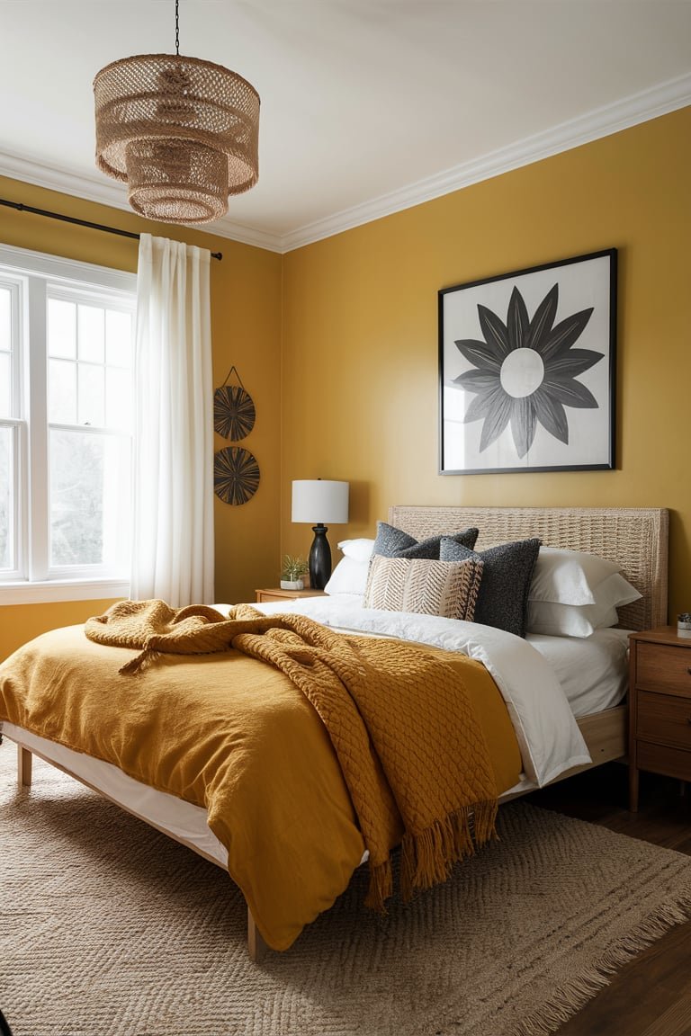 19 Color Drenching Bedroom Ideas for a Bold Unified Look