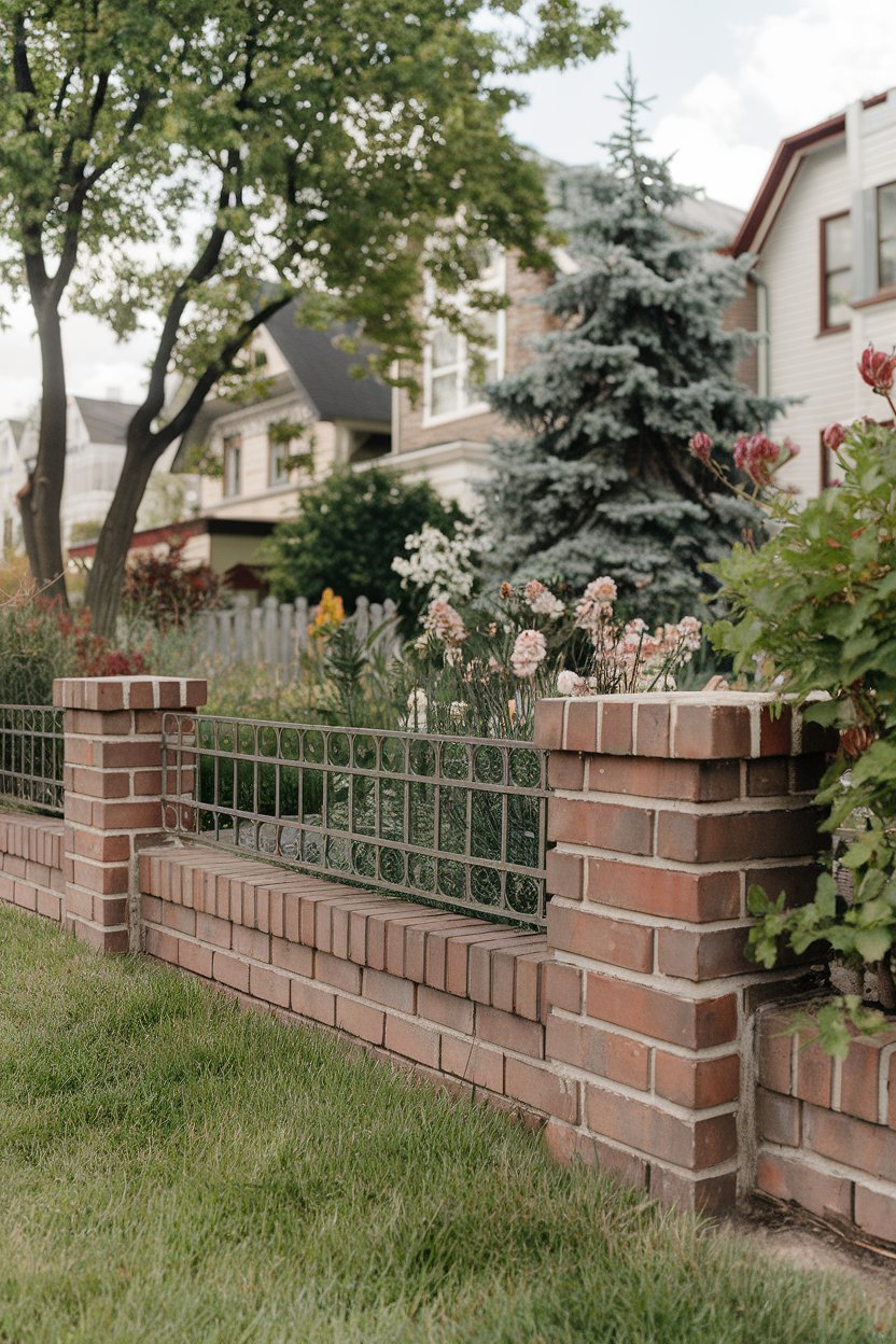20+ Stylish Low Fence Front Yard Ideas for a Beautiful Curb Appeal