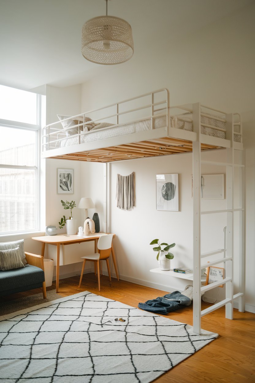 19 Loft Bed Ideas for Small Rooms – Space-Saving & Stylish Designs