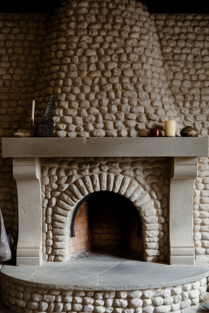 17+ Stunning Stone Fireplace Ideas for a Cozy & Elegant Home