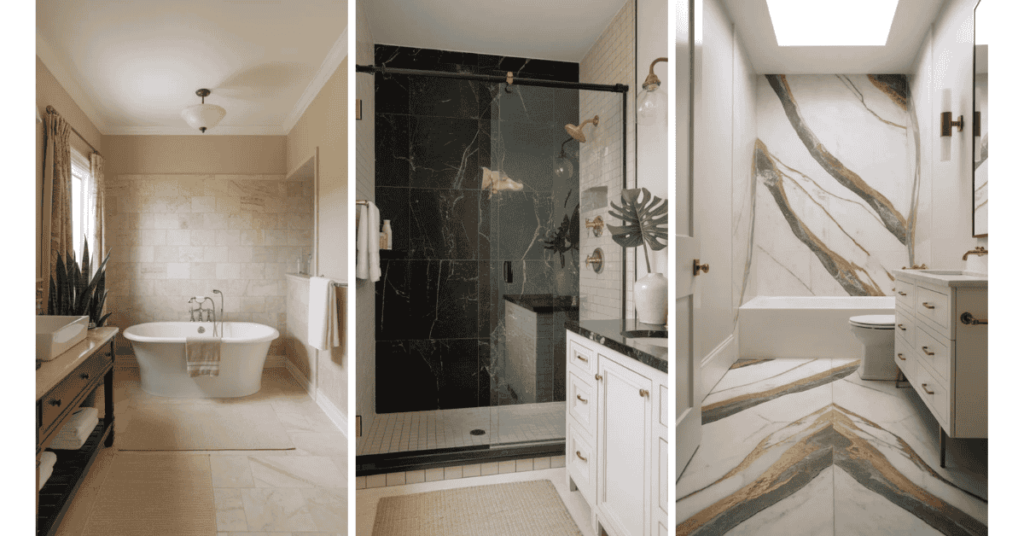 18 Elegant Marble Tile Bathroom Ideas for a Timeless Look