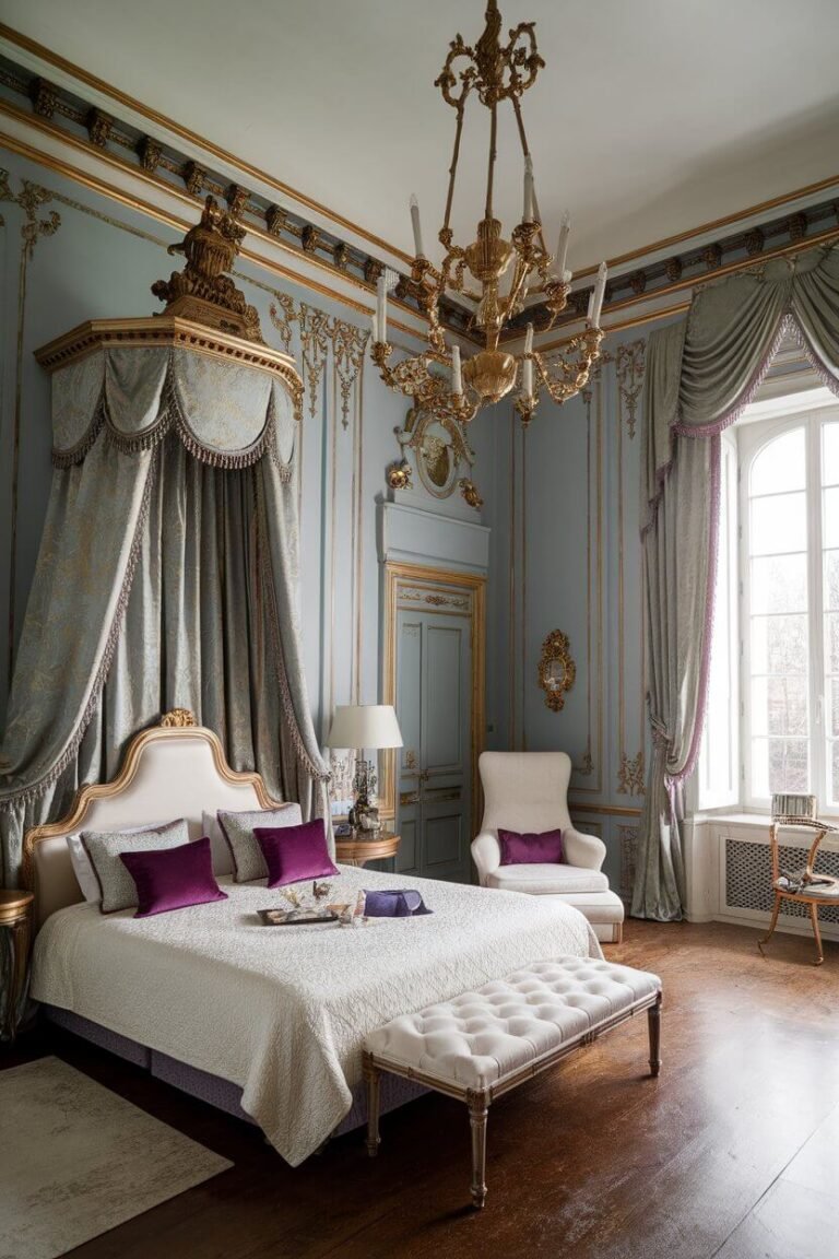 15 Elegant Rococo Bedroom Ideas for a Luxurious Classic Look