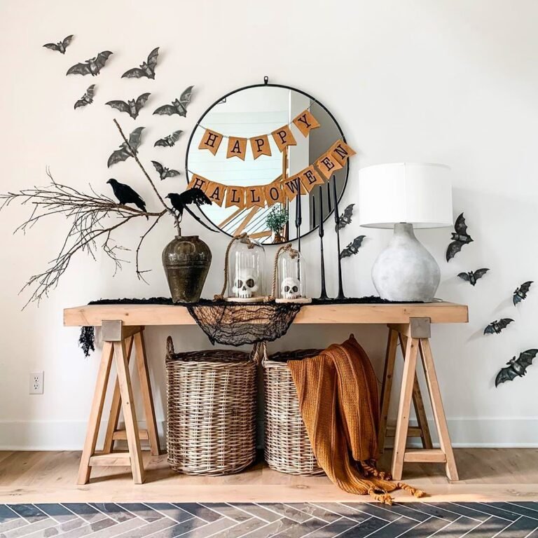 16 Halloween Entry Table Ideas | Spooky & Stylish Decorating Tips
