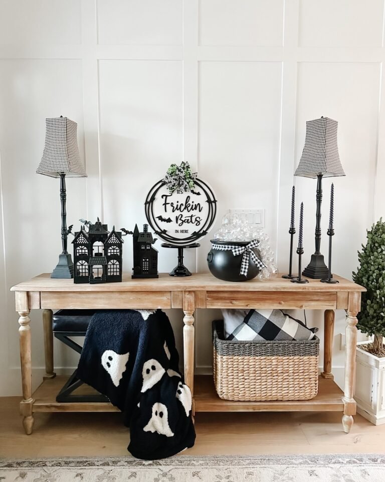 16 Halloween Entry Table Ideas | Spooky & Stylish Decorating Tips
