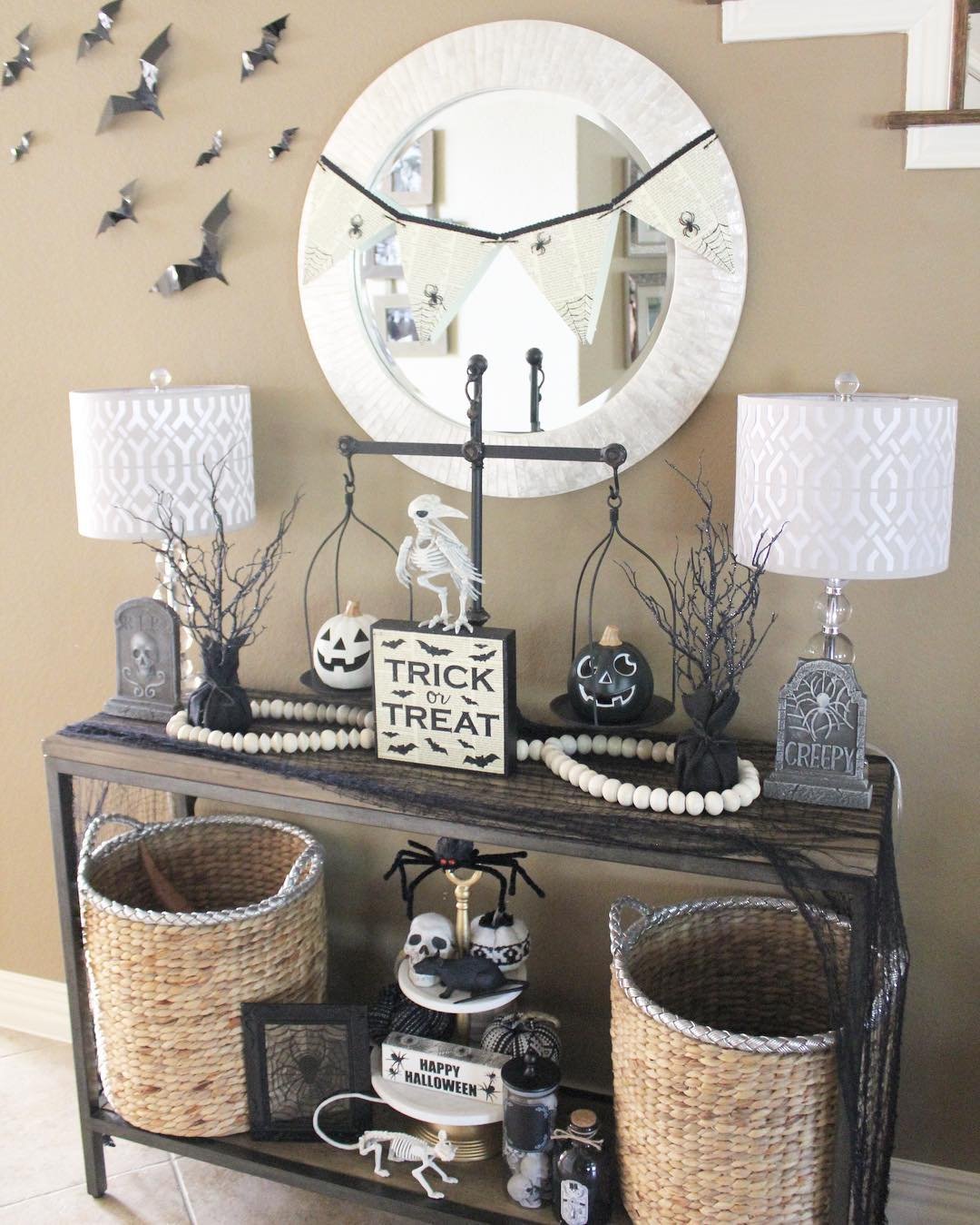16 Halloween Entry Table Ideas | Spooky & Stylish Decorating Tips