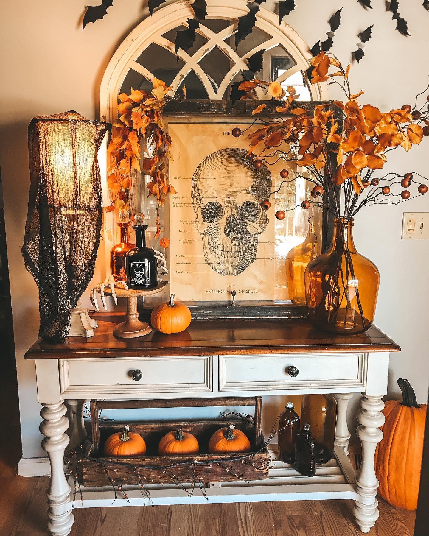 16 Halloween Entry Table Ideas | Spooky & Stylish Decorating Tips