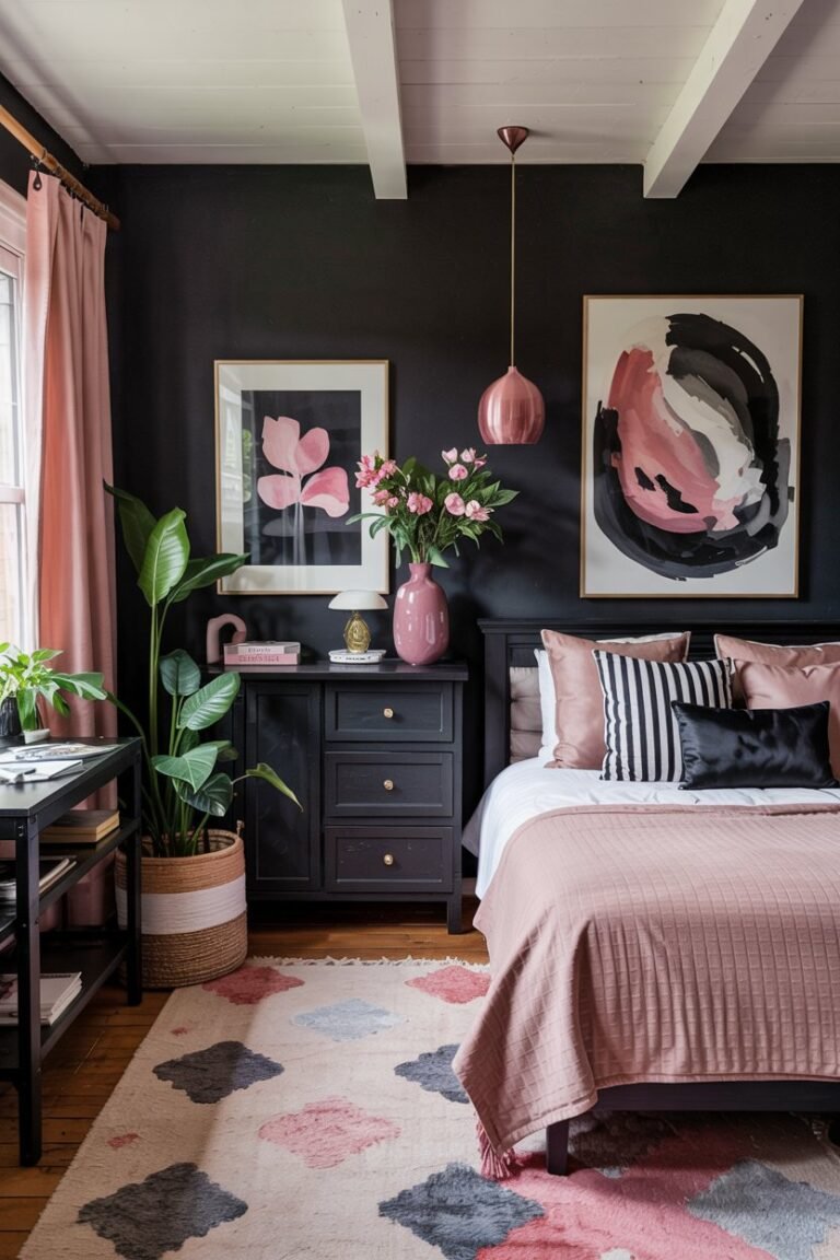 16 Colors That Go With Pink in Home Decor to Brighten Your Space