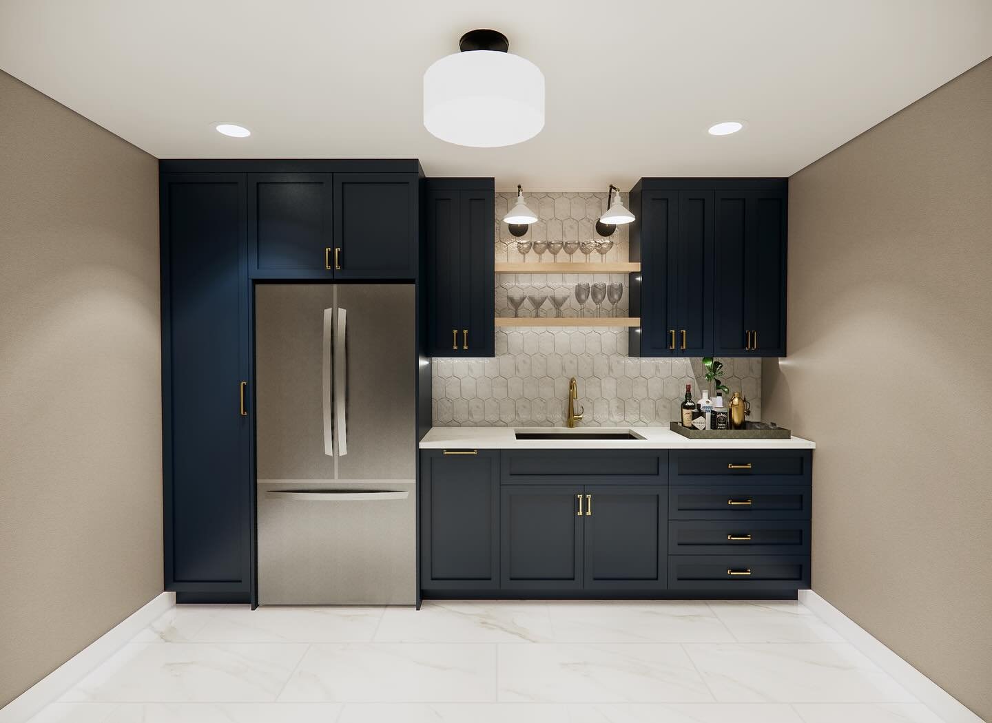 18 Basement Kitchenette Ideas | Stylish Small Space Designs
