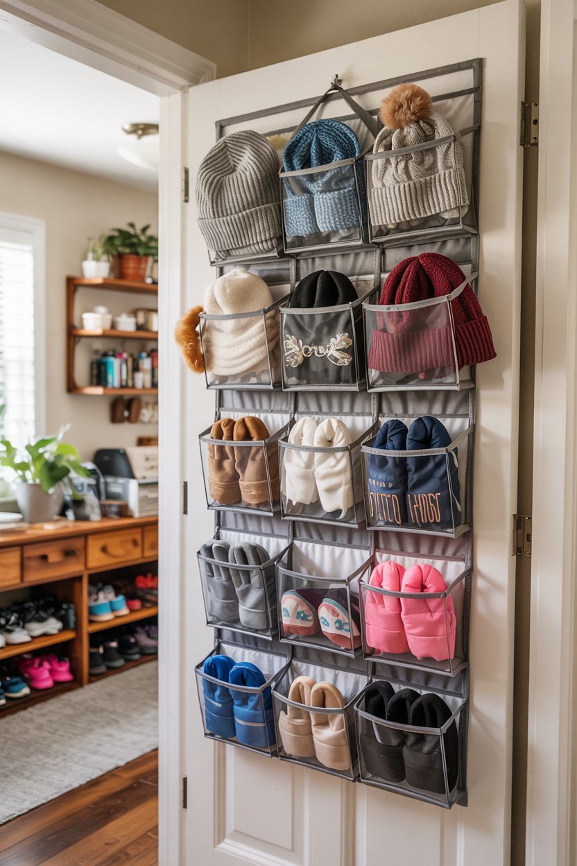 20 Genius Winter Hat and Glove Storage Ideas - Homevizo