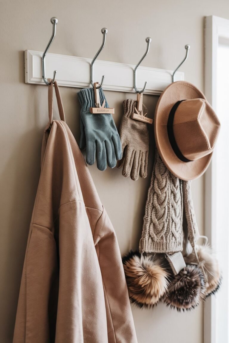 20 Genius Winter Hat and Glove Storage Ideas - Homevizo