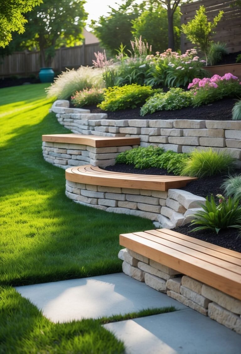 18 Garden Ideas for Sloping Backyards to Maximize Space and Style