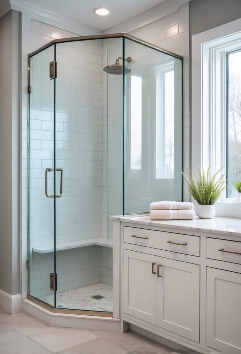 16 Corner Shower Ideas for Modern and Efficient Bathroom Designs